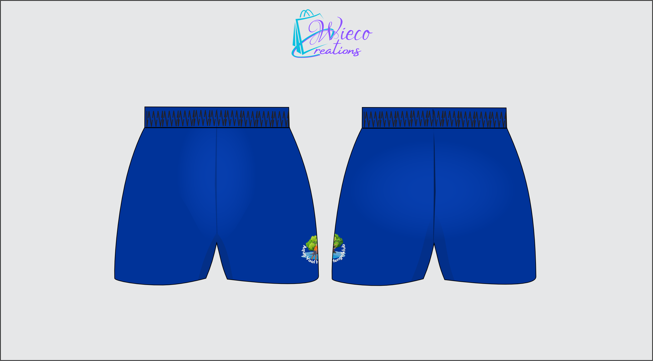 Aqua Vaal Fishing Rugby Short – Wieco Creations