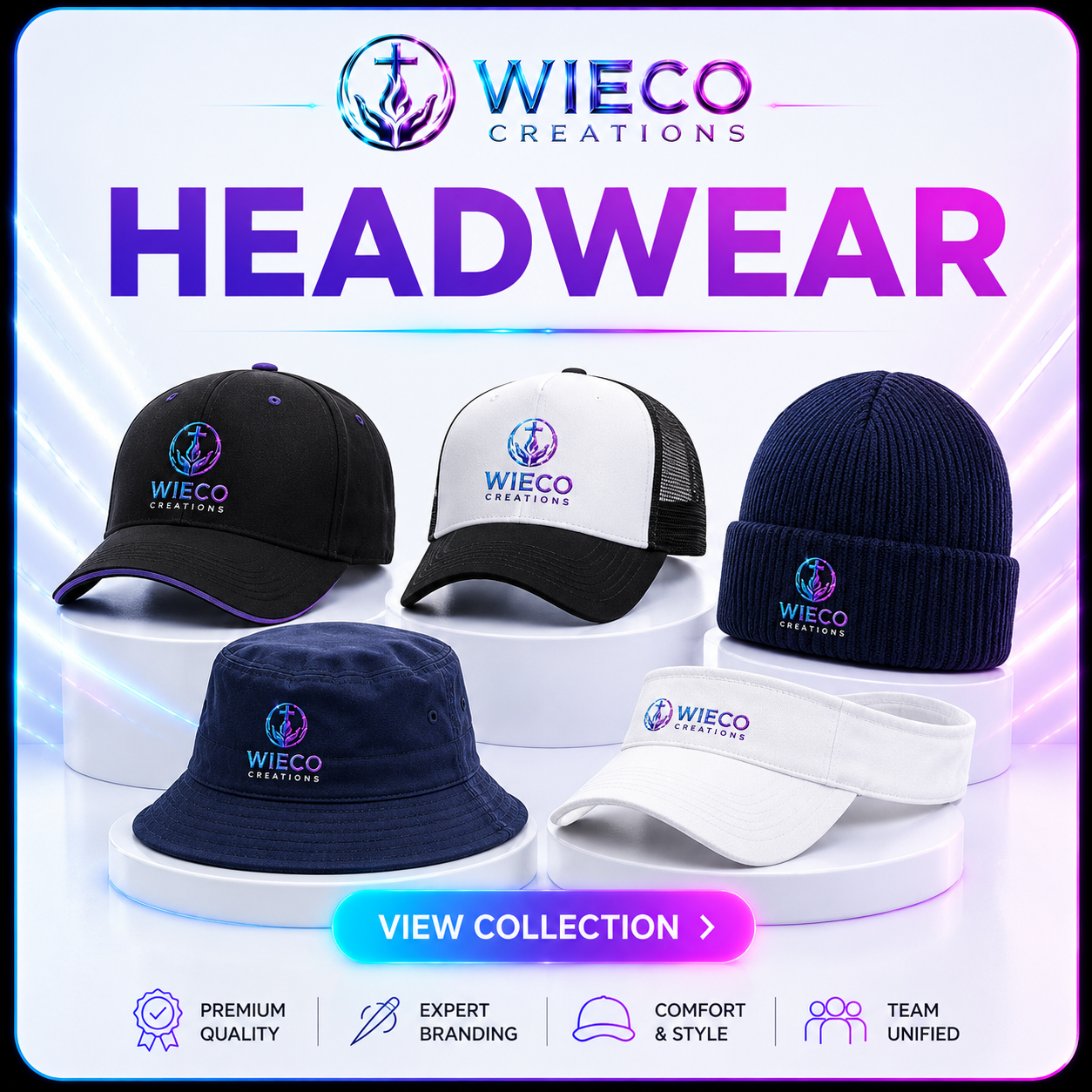 Headwear | Wieco Creations
